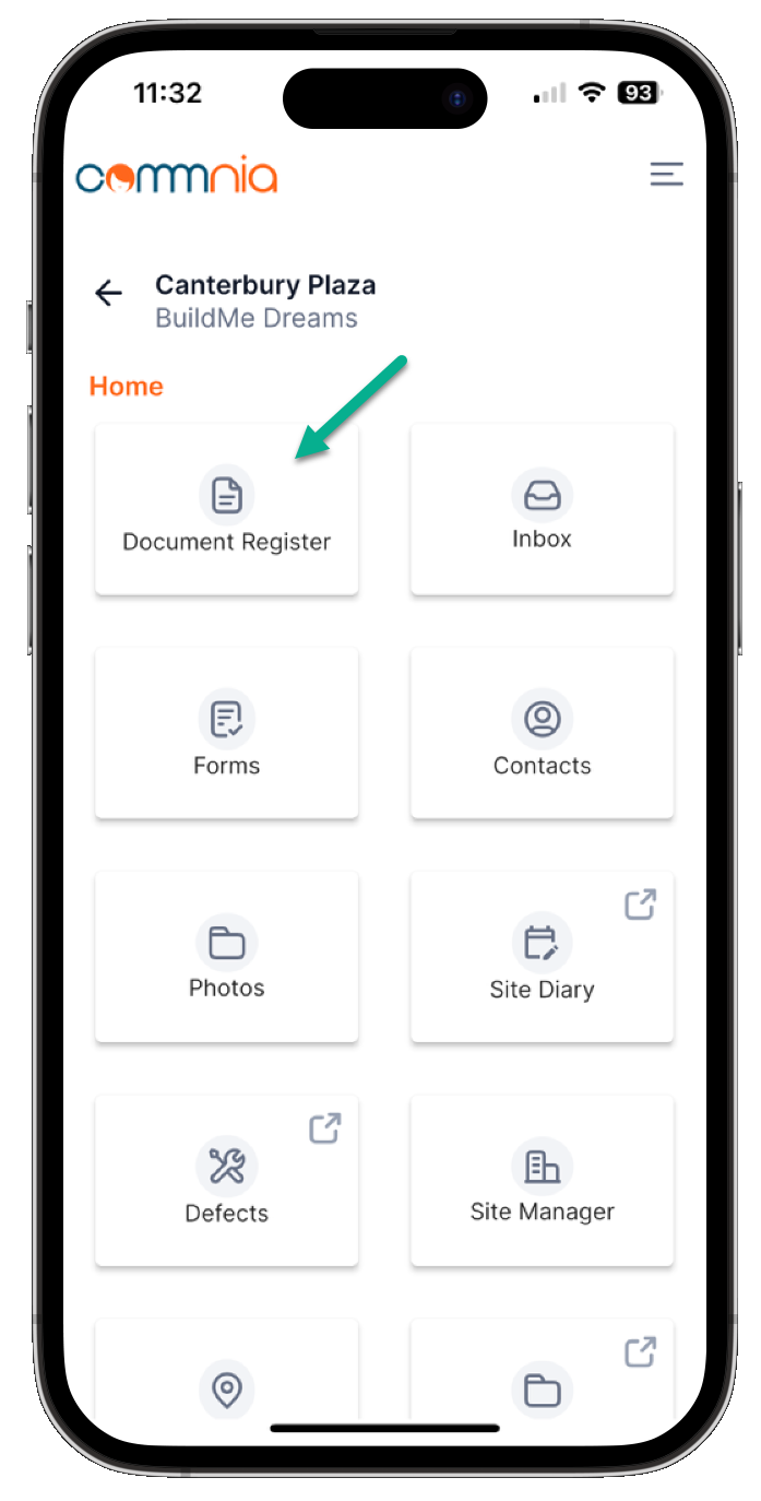 How to Send Drawings via Document Register